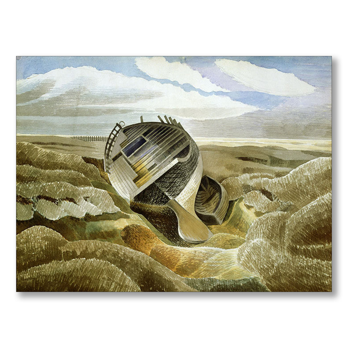 Salt Marsh, 1938 by Eric Ravilious | Nicholas Engert Interiors