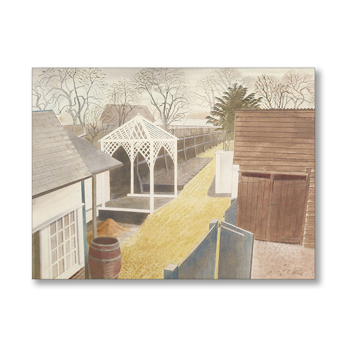 Garden Path, 1933 by Eric Ravilious | Nicholas Engert Interiors